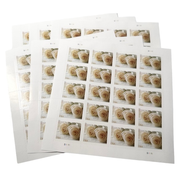 USPS | Office | 2 Forever Stamps 2011 White Roses Usps First Class ...